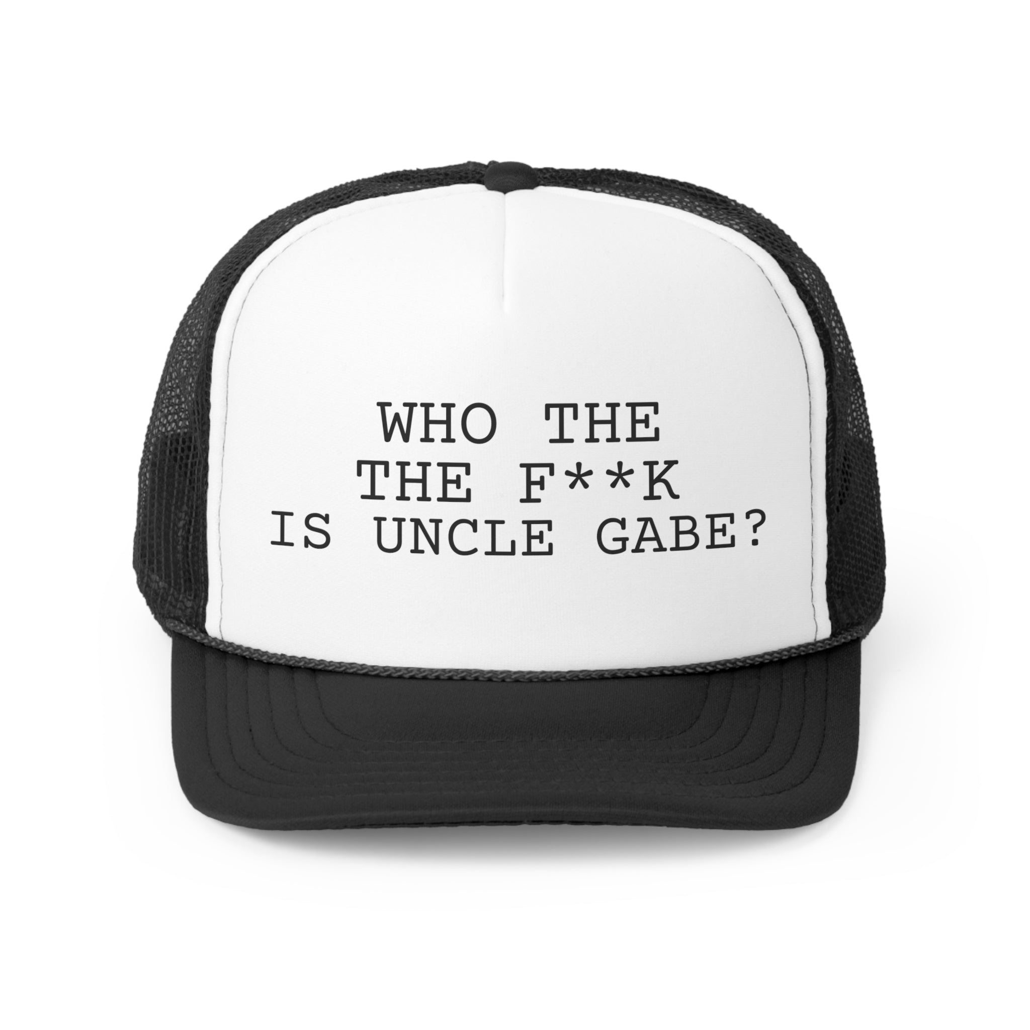 UNCLE GABE TRUCKER HAT – White Claw Gabe
